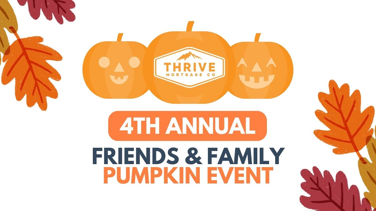 4th Annual Friends & Family Pumpkin Event | Thrive Mortgage Co. - YouTube