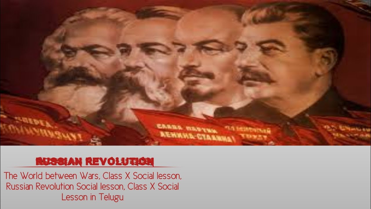 Class X Social Lesson: World Between Wars, Russian Revolution - YouTube