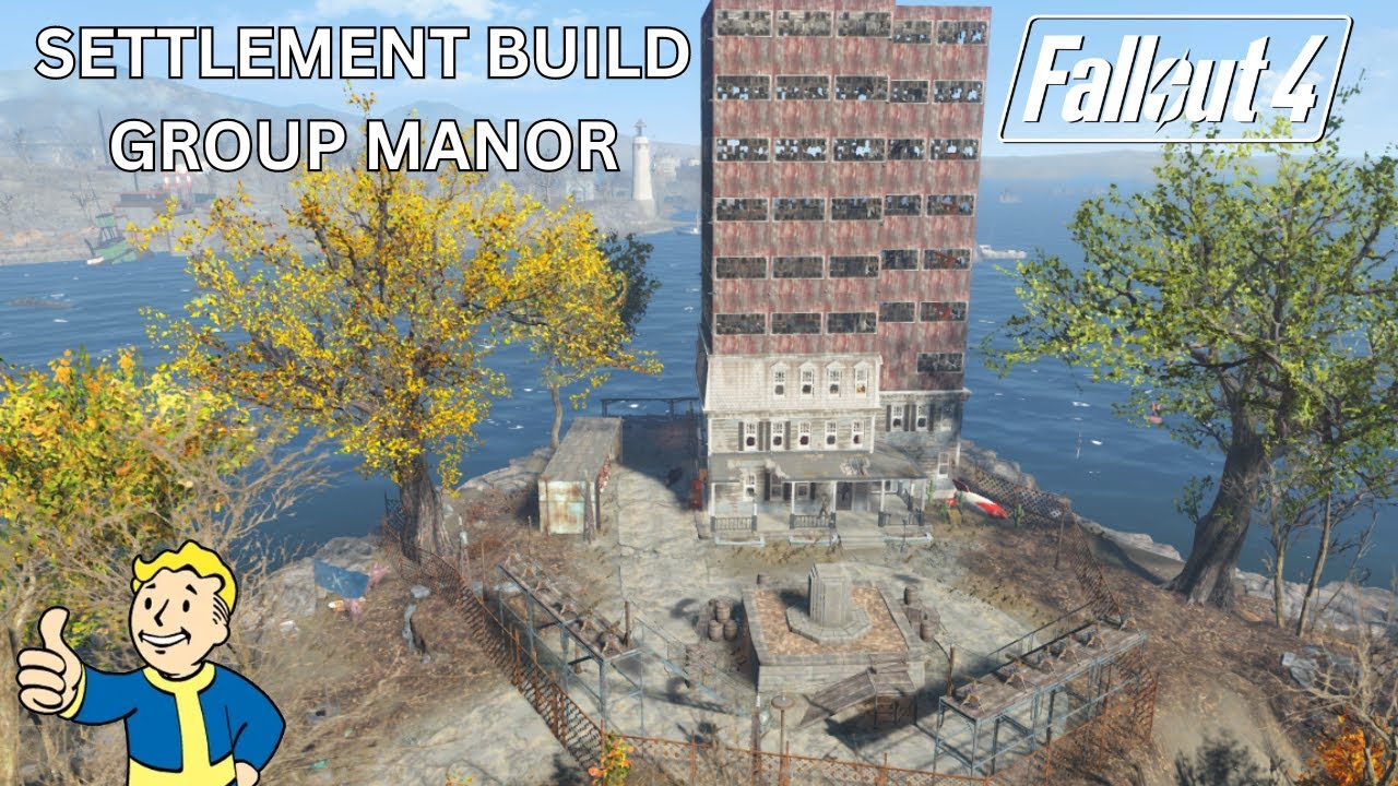 Settlement Build Group Manor The Story of Fallout 4 Part 167 ...
