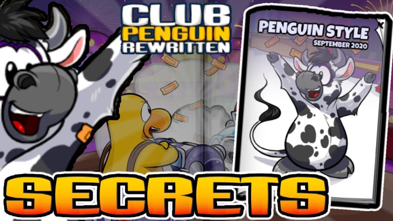 Secrets of the Penguin Styles Catalog September 2020 | Club Penguin ...