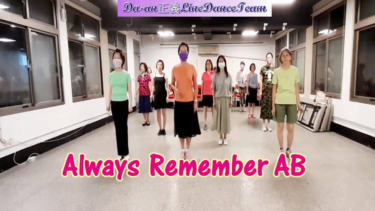 Always Remember AB - Line Dance - YouTube