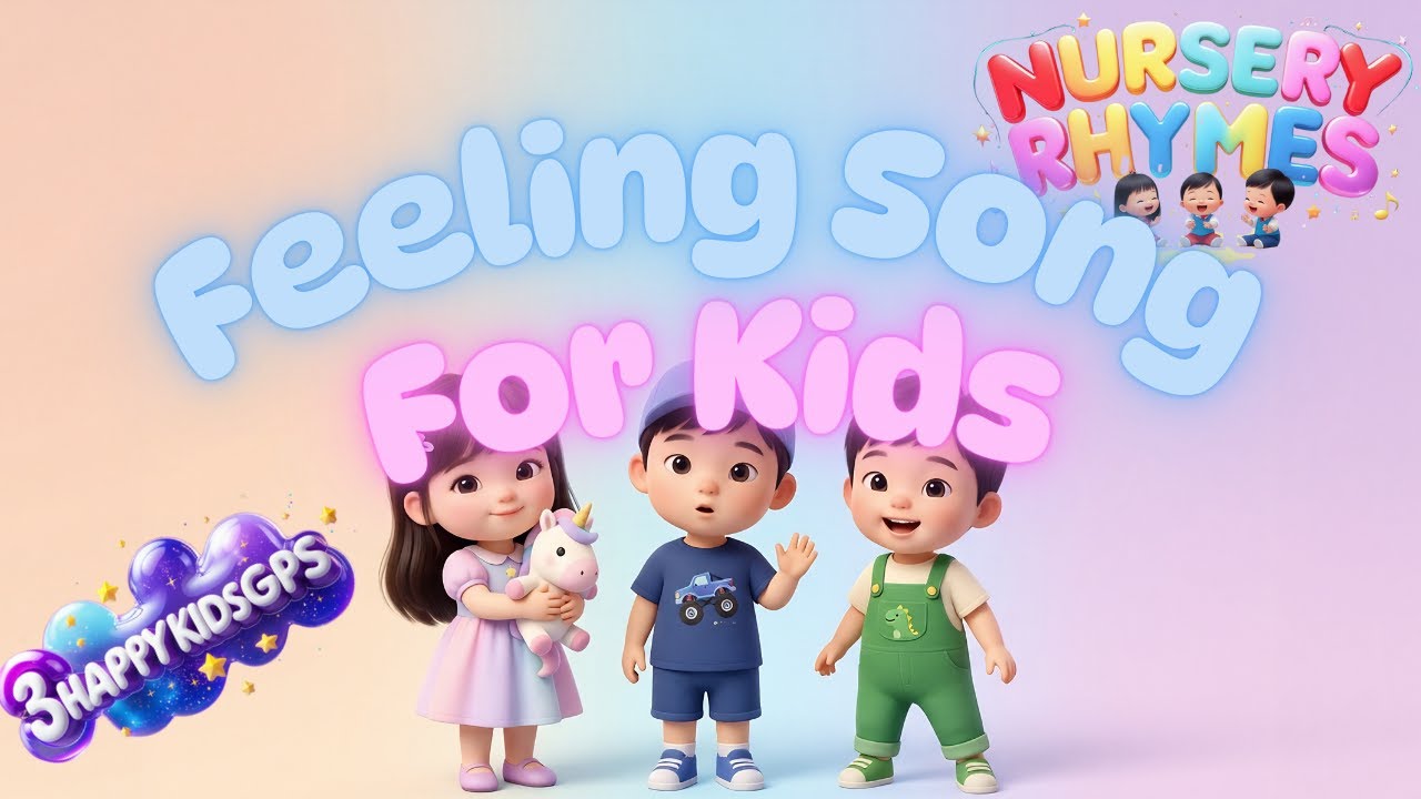 FEELINGS SONG for Kids 😊😢😠 | How to Handle BIG Emotions ...