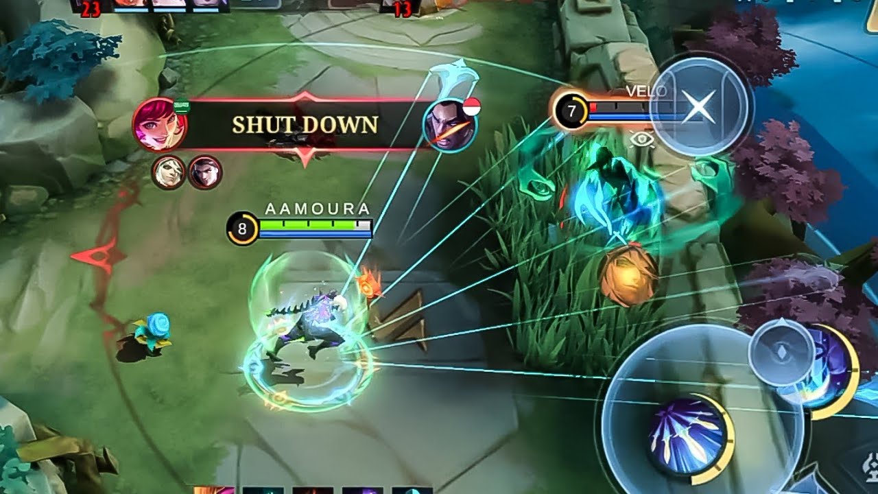 gusion montage full magic damage - YouTube