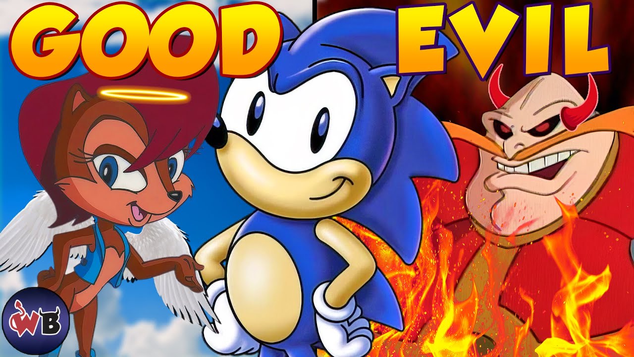 Sonic The Hedgehog SatAM Characters: Good to Evil - YouTube