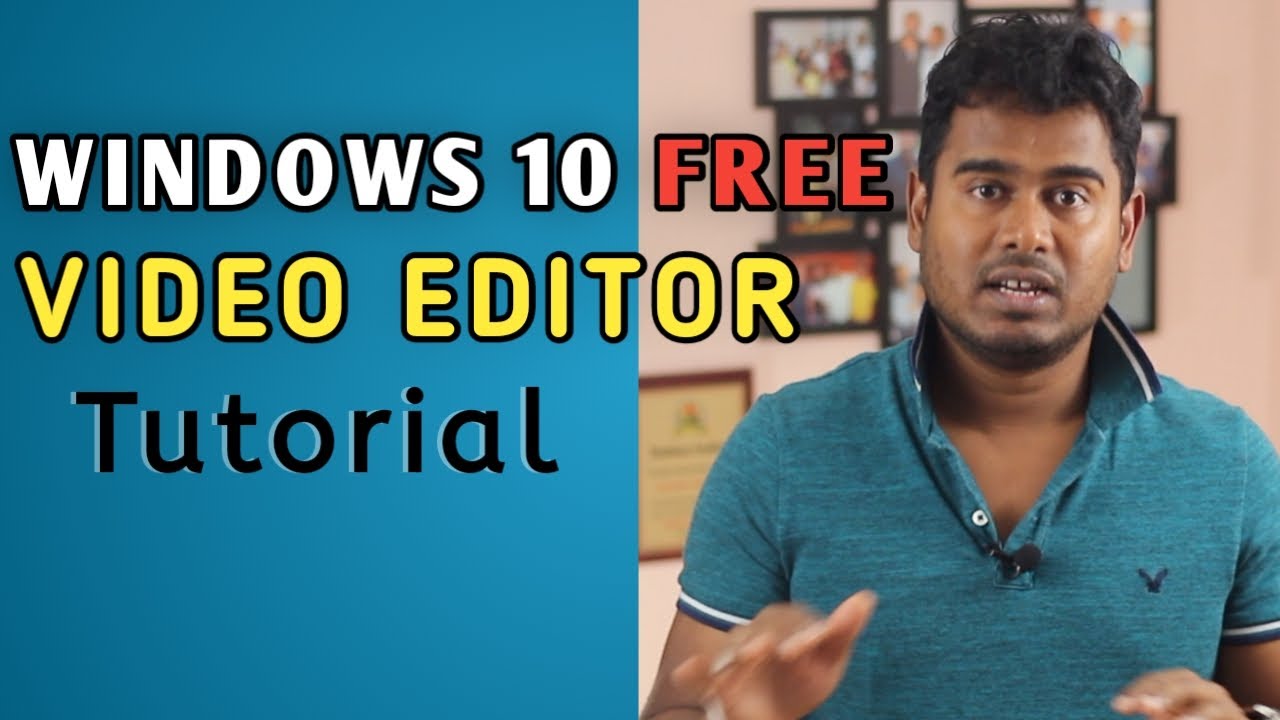 How To Edit Video with Windows 10 FREE Video Editor - YouTube