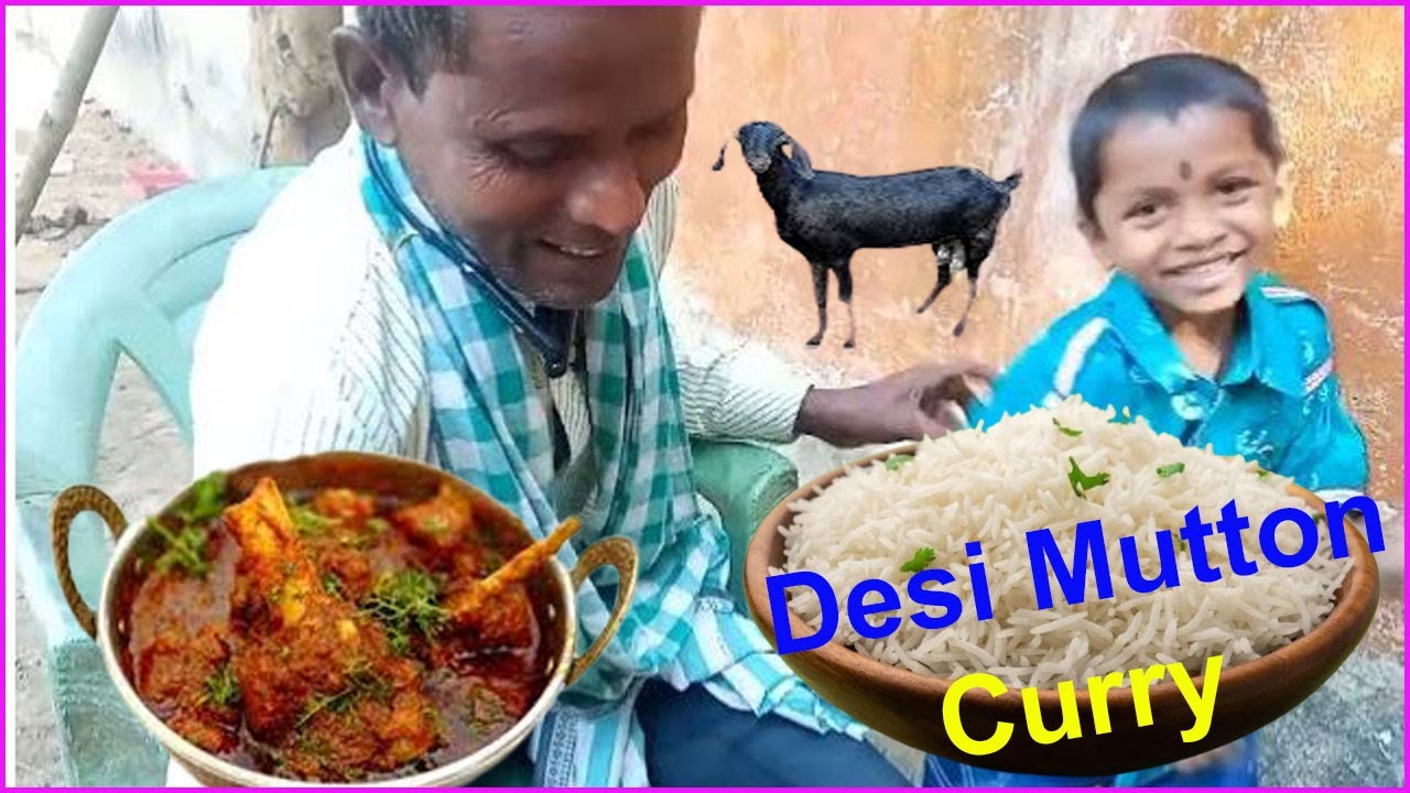 Poor family's Awesome Mutton curry Recipe | Village style Mutton curry ...