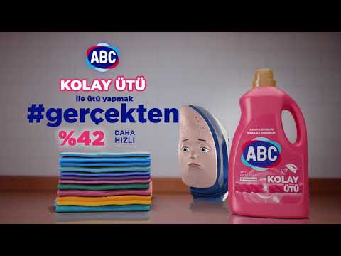 ABC Kolay Ütü ile ütü yapmak %42 daha hızlı! #gerçekten!