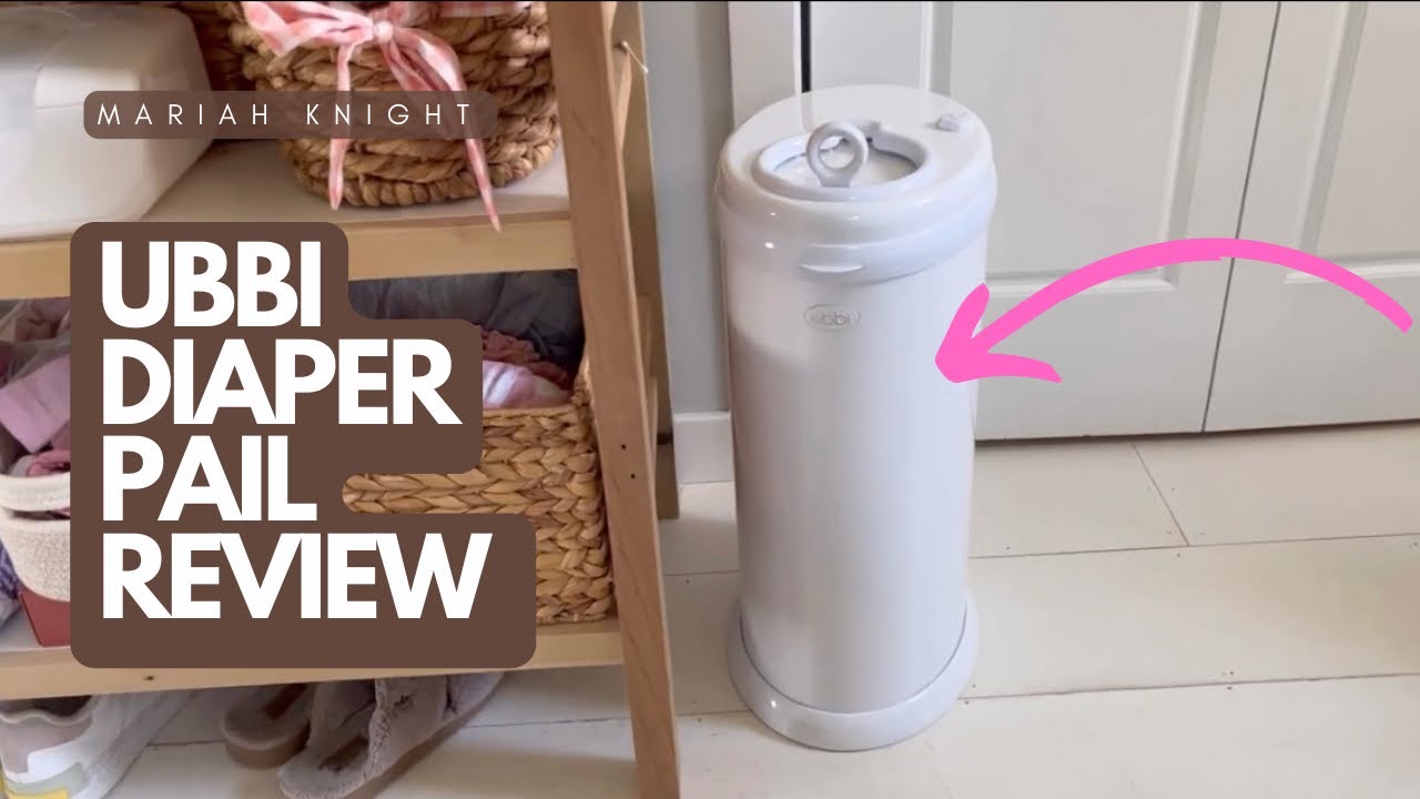 Mom Reviews the Ubi Diaper Pail - Does it actually work?? - YouTube