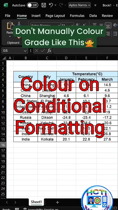 Colour on conditional formatting in Excel #viralvideo #shortvideo # ...