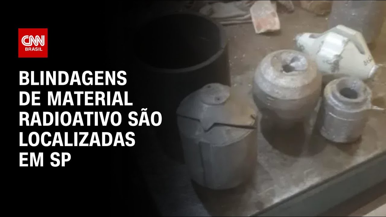 Blindagens de material radioativo são localizadas em SP | AGORA CNN ...