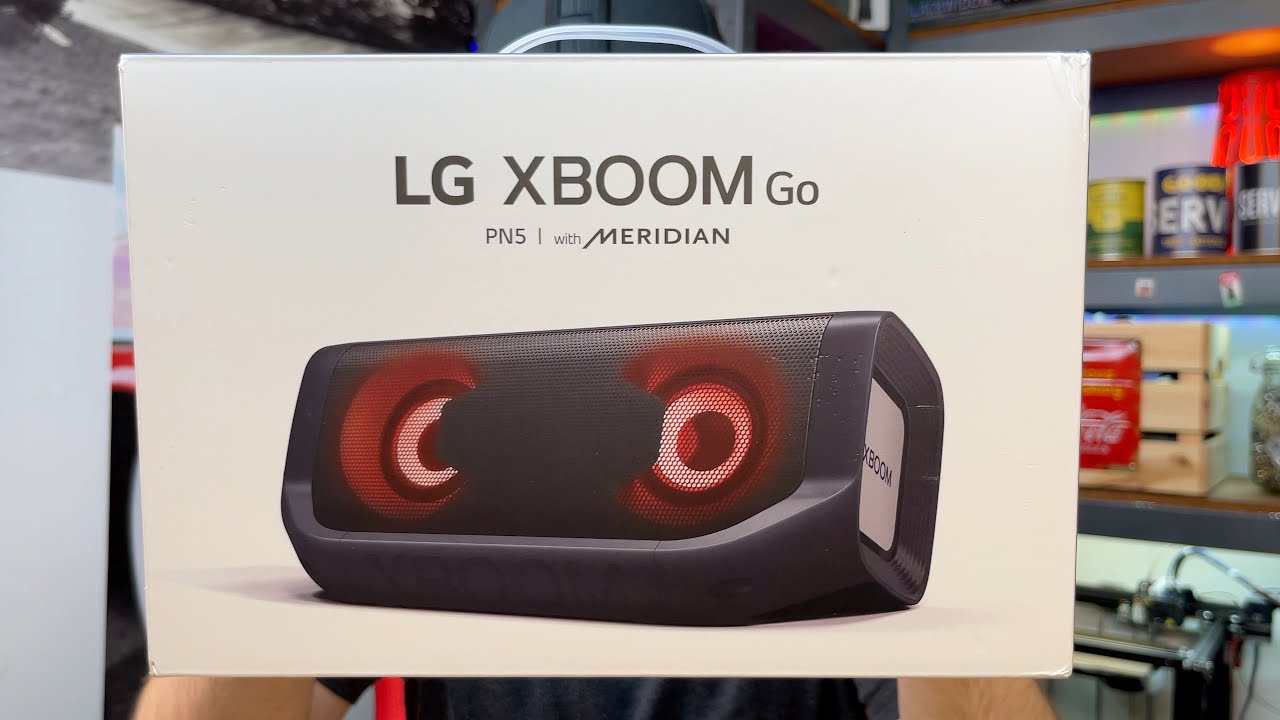 LG XBOOM Go PN5 Bluetooth Lautsprecher mit Meridian Sound - YouTube