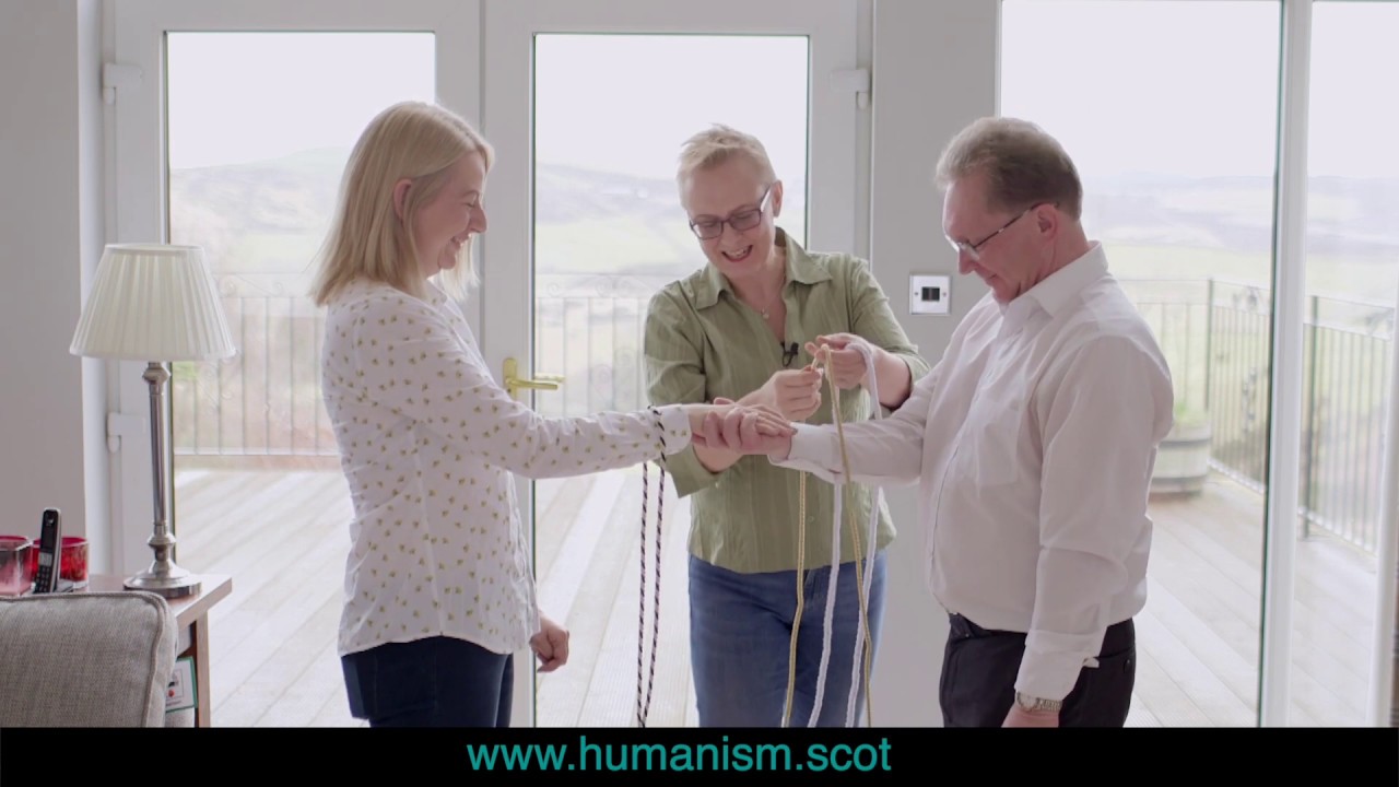 Handfasting Demonstration - YouTube