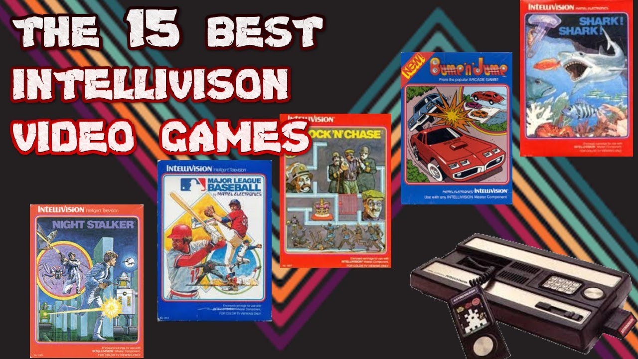THE 15 BEST INTELLIVISION GAMES| RANKED - YouTube