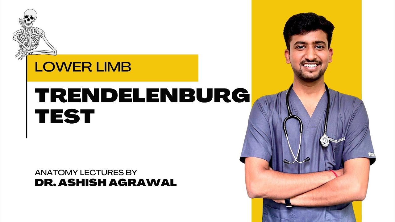 Trendelenburg test || Lower Limb Anatomy || First Year MBBS || Anatomy ...