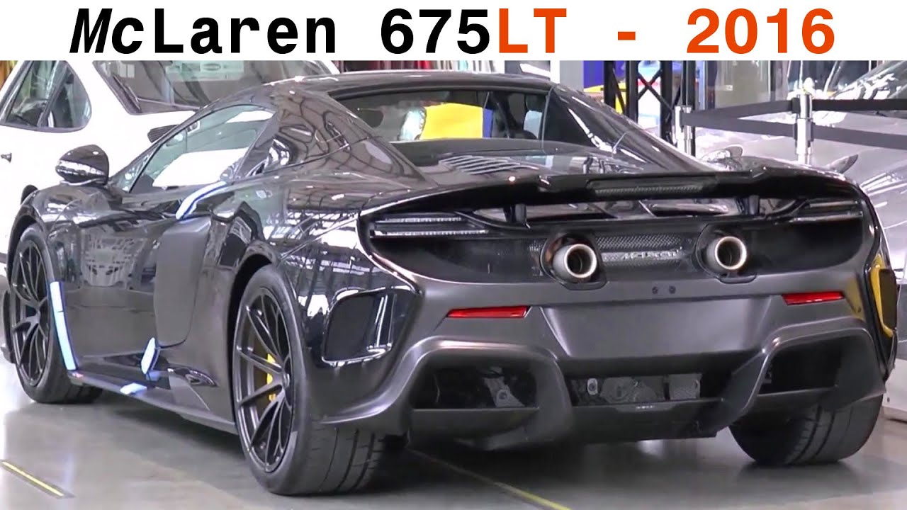 Black McLaren 675LT (2016) - YouTube