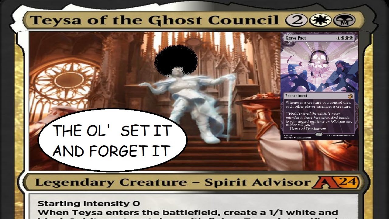 Black White Tokens | Teysa of the Ghost Council - YouTube