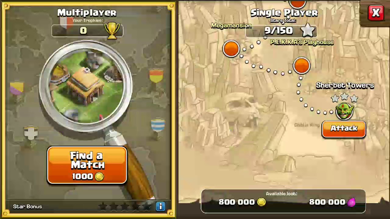 Bat attack to coc - YouTube