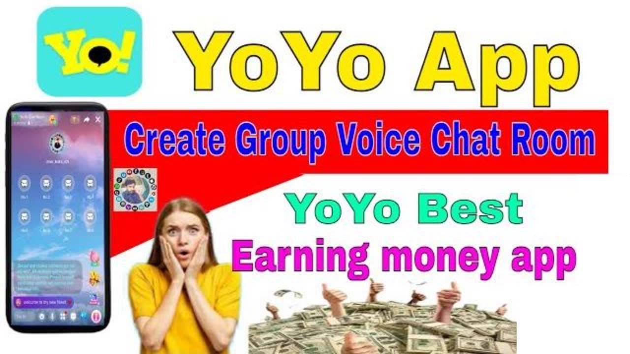 How To Create Group Voice Chat Room | YoYo App Par Chat Room Kaise ...