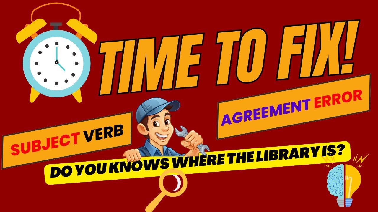 Is Your English Perfect? 🤔 | Fix Subject-Verb Agreement Errors Now ...