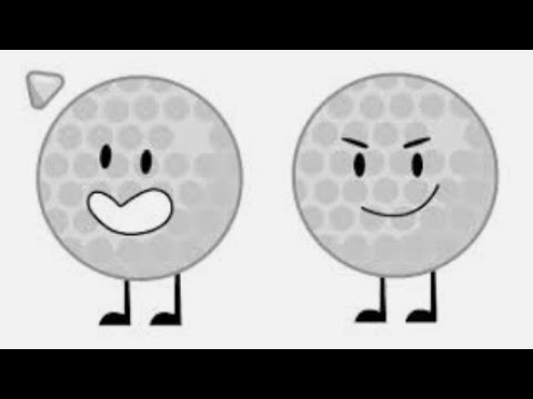 drawing bfb characters part 7: golf ball - YouTube