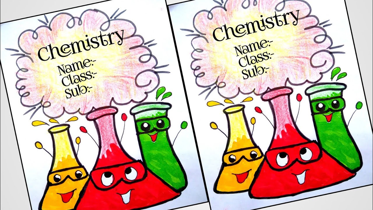 Chemistry front page design/border design for assignment/project front ...