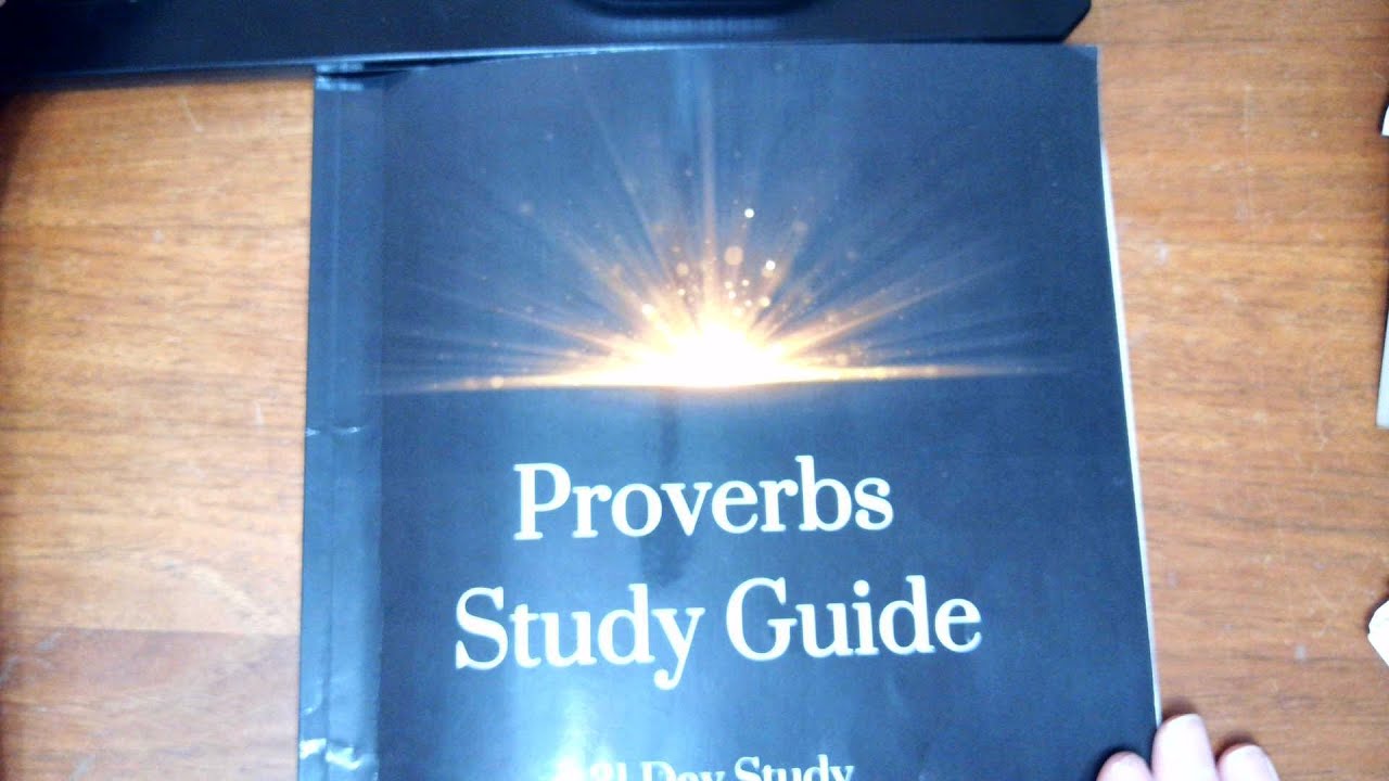 Let's get Wisdom! Studying the book of Proverbs #Proverbs - YouTube