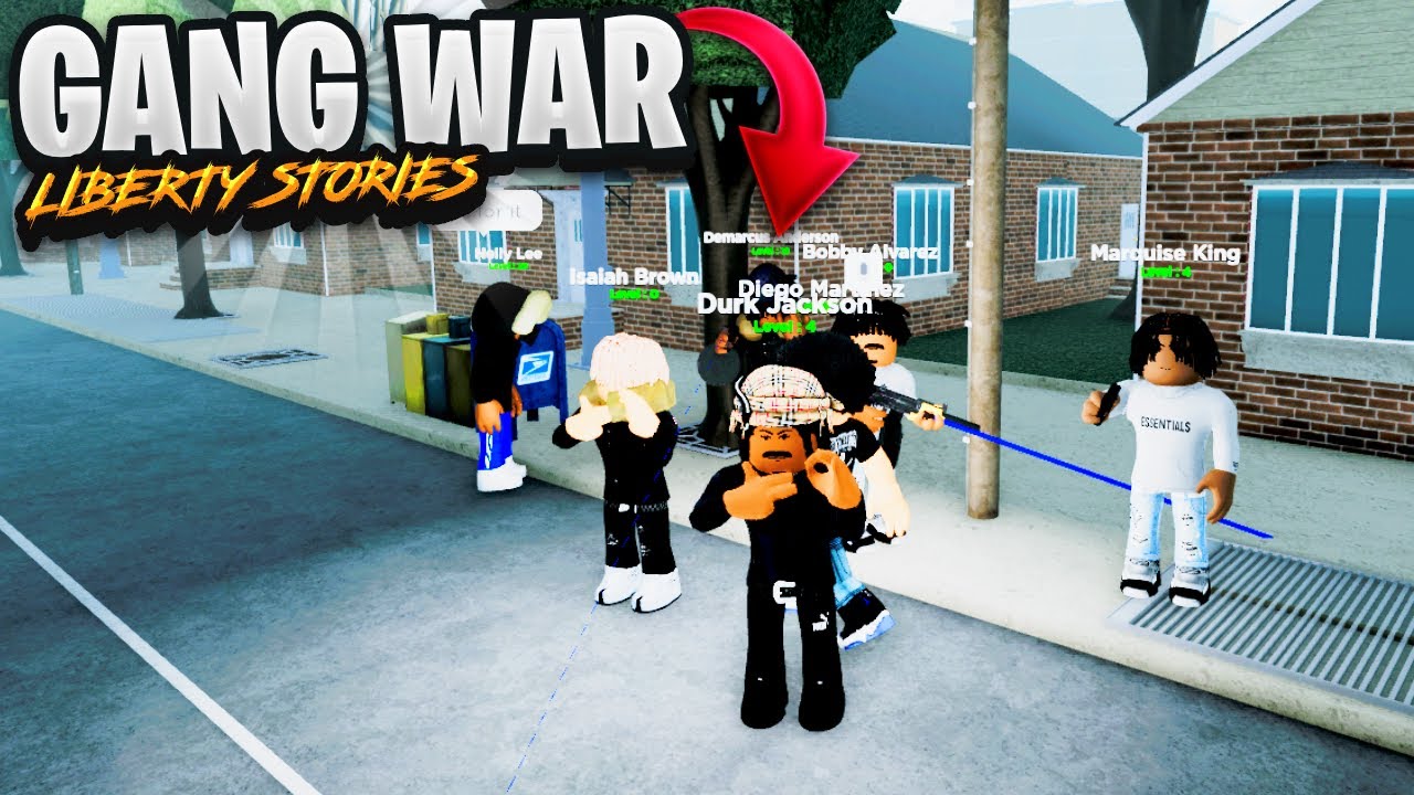 HUGE GANG WAR ON THIS NEW YORK ROBLOX HOOD GAME (REALISTIC TURF) - YouTube