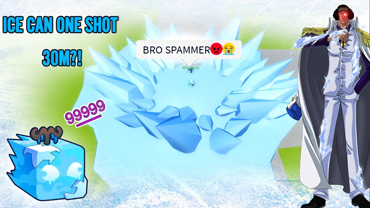 USE THIS 30M OP ICE COMBO THAT IS BROKEN! 🧊| BLOX FRUITS BOUNTY HUNTING ...