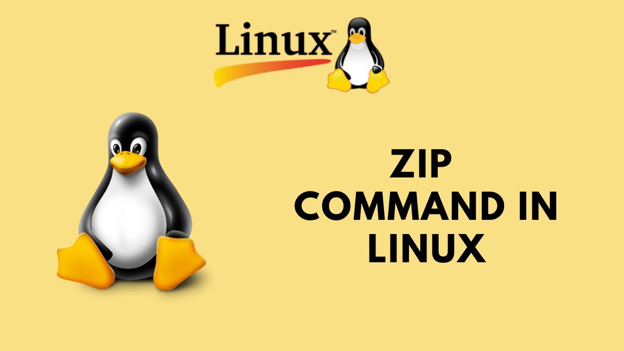 Linux Command Line Basics Tutorials Zip Command In Linux YouTube Linux Command Line Basics Tutorials Zip Command In Linux YouTube