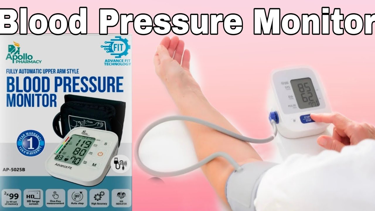 Apollo blood pressure monitor || Apollo BP machine || medicine Guruji ...