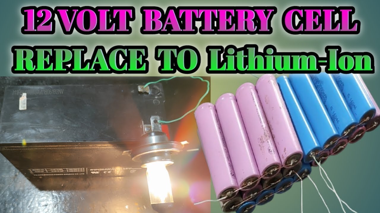 MAKING A DIY LITHIUM BATTERY 12 VOLT FOR UPS SISTEM #ELECTRONIC # ...