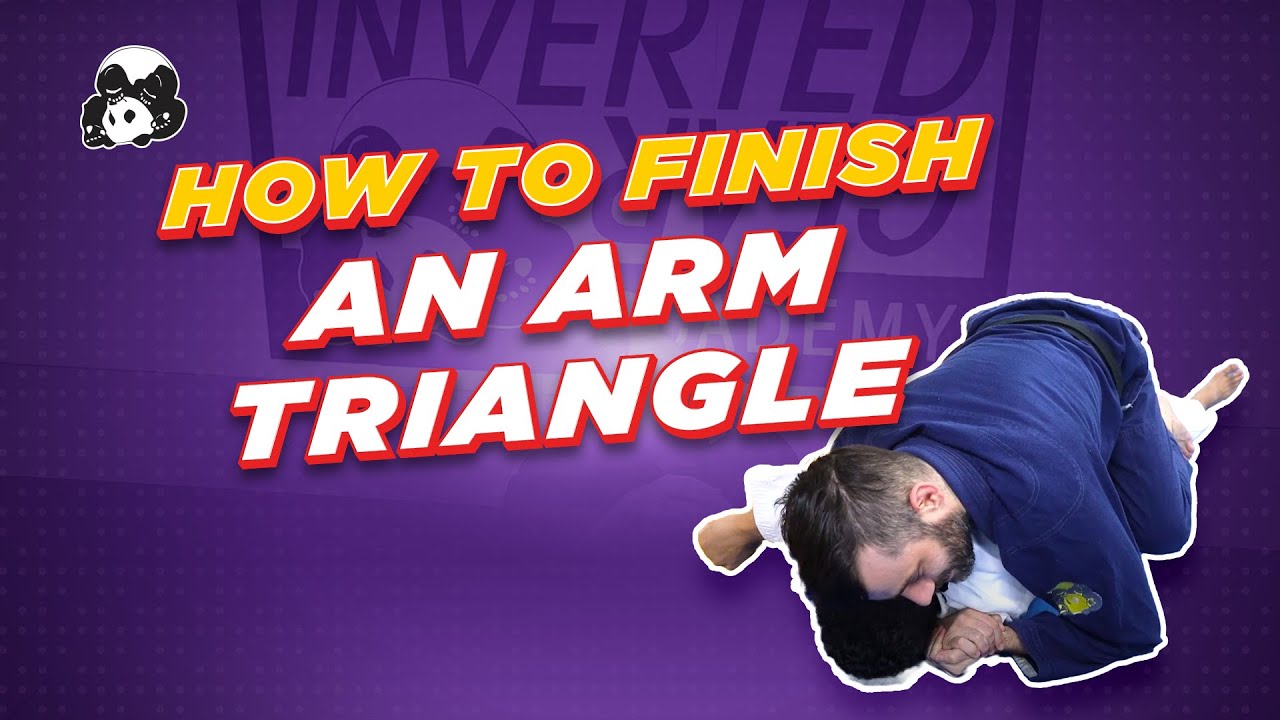 How To Finish An Arm Triangle - YouTube