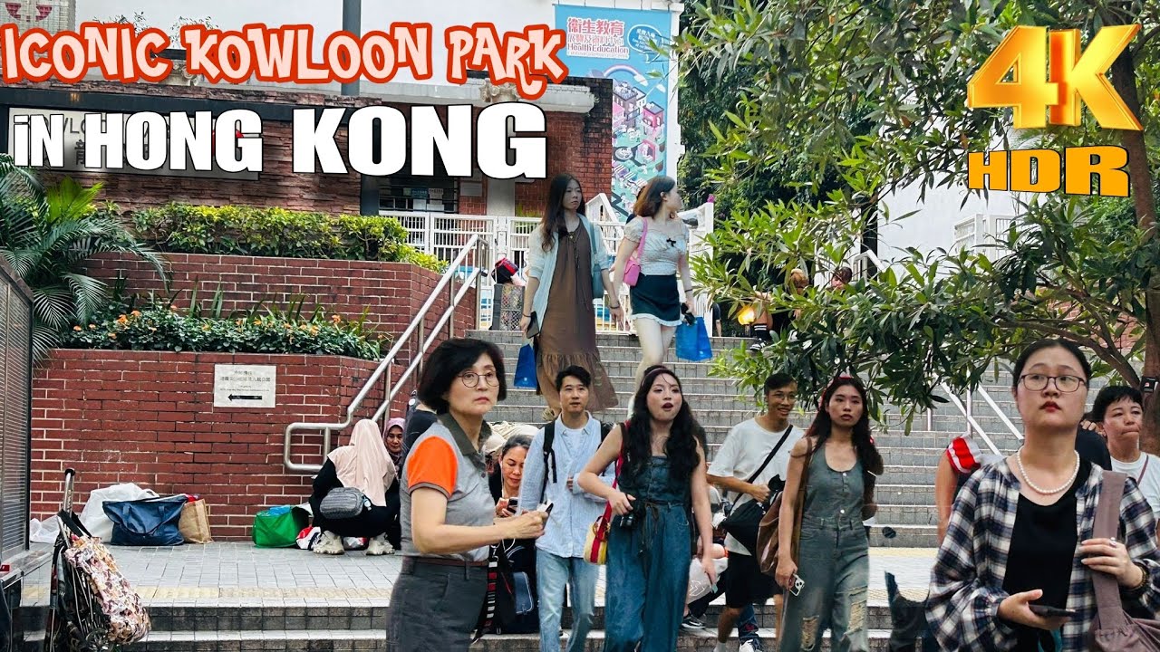 📍Hong Kong Kowloon City Walking tour 4k | Hongkong's OLD KOWLOON WALLED ...