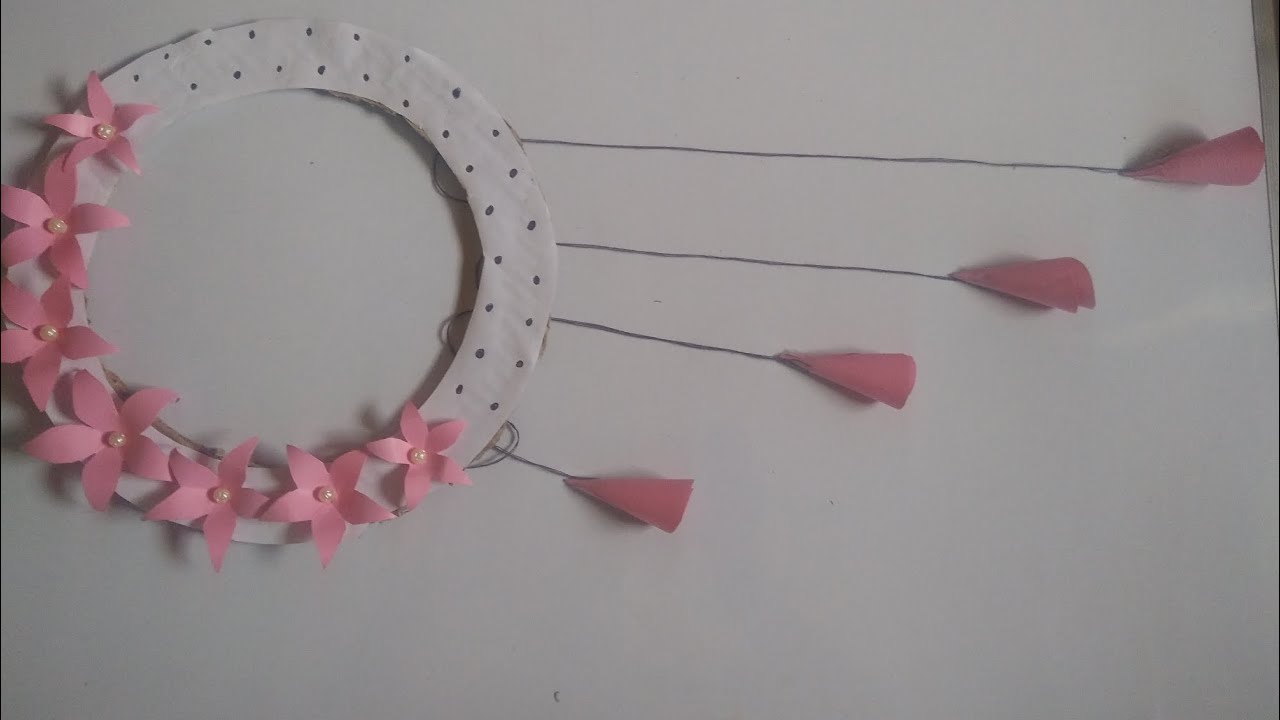 How to Make Home Decor Flower Craft using a Cardboard. - YouTube