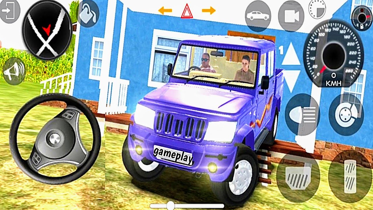 Mahindra Bolero 4x4 Pickup | Bolero Car Simulator Game | Indian bolero ...