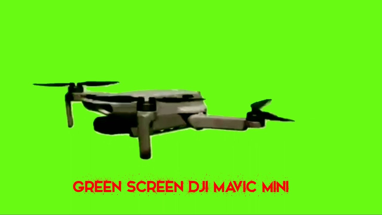 Green Screen Dji Mavic Mini (no copy right) - YouTube