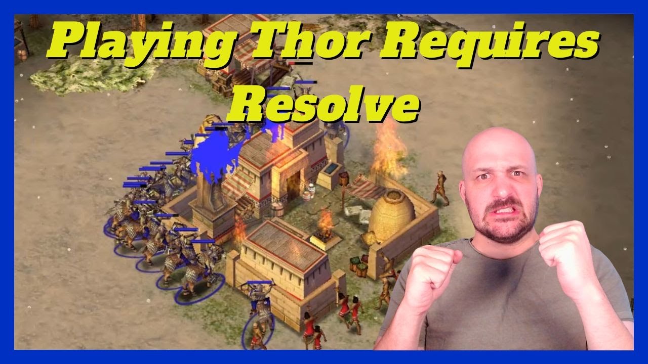 A Long Way From Becoming A Thor Main | Ranked 1v1 Thor vs Ra #aom # ...