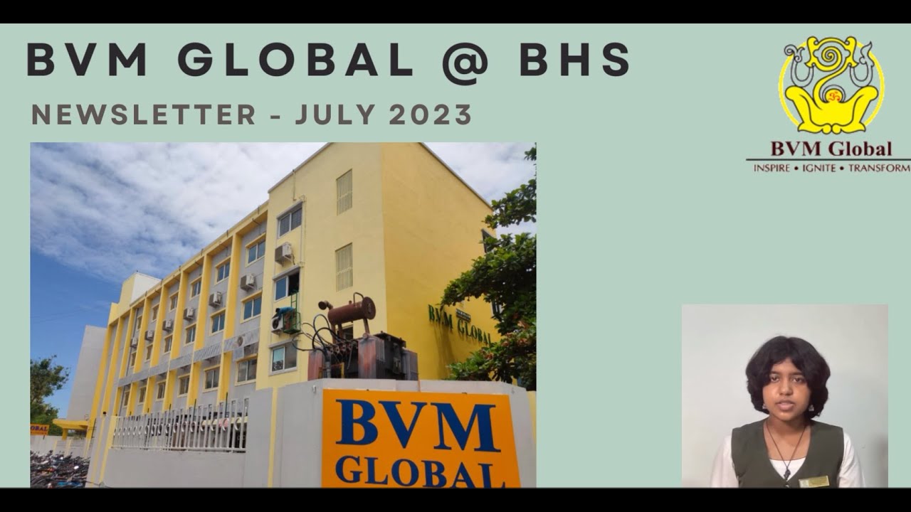BVM BHS Bulletin - July 2023 - YouTube