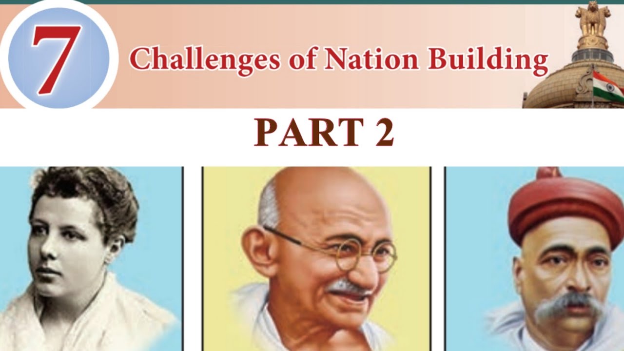 12 th Newbook Political Science VOL 1 " Challenges Of Nation Building ...