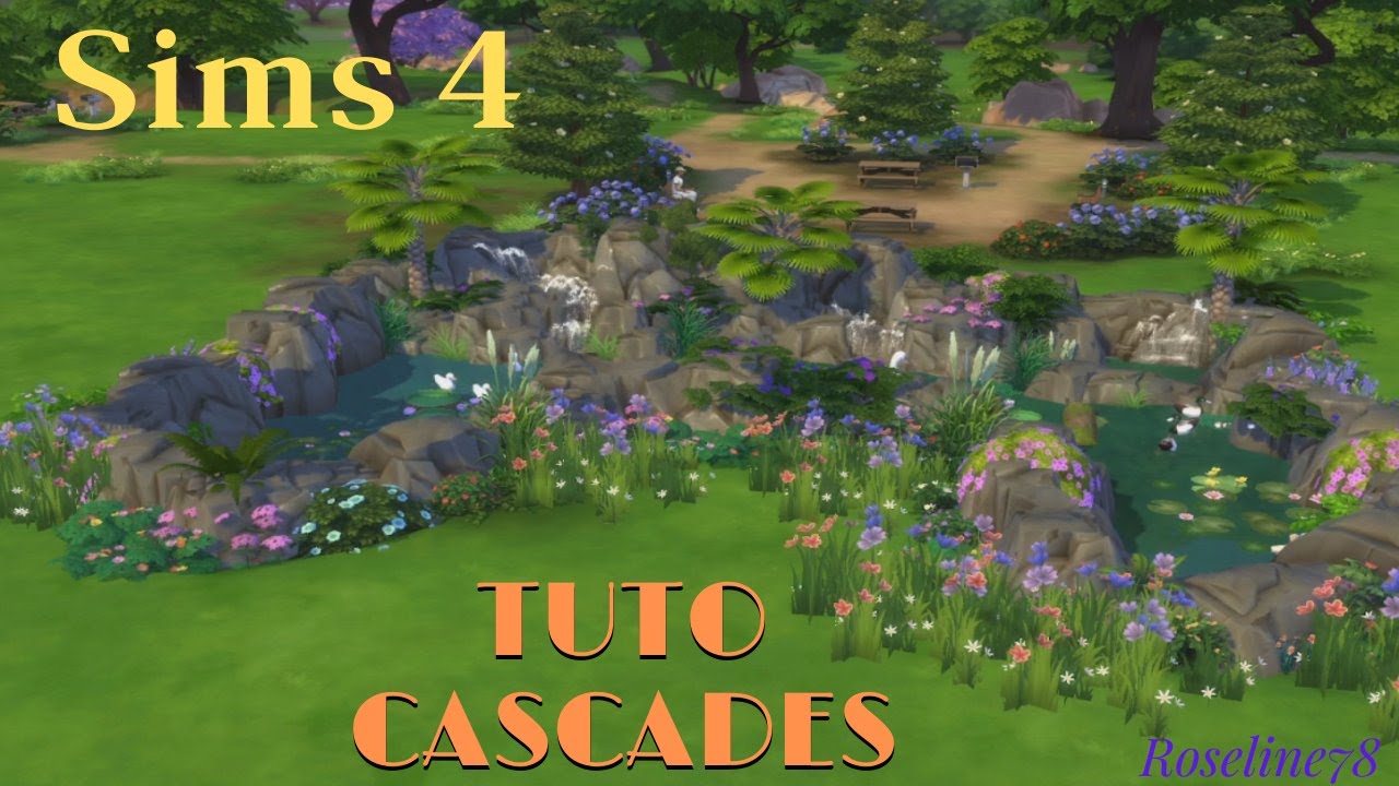 Tuto cascades - SIMS 4 - No CC - YouTube