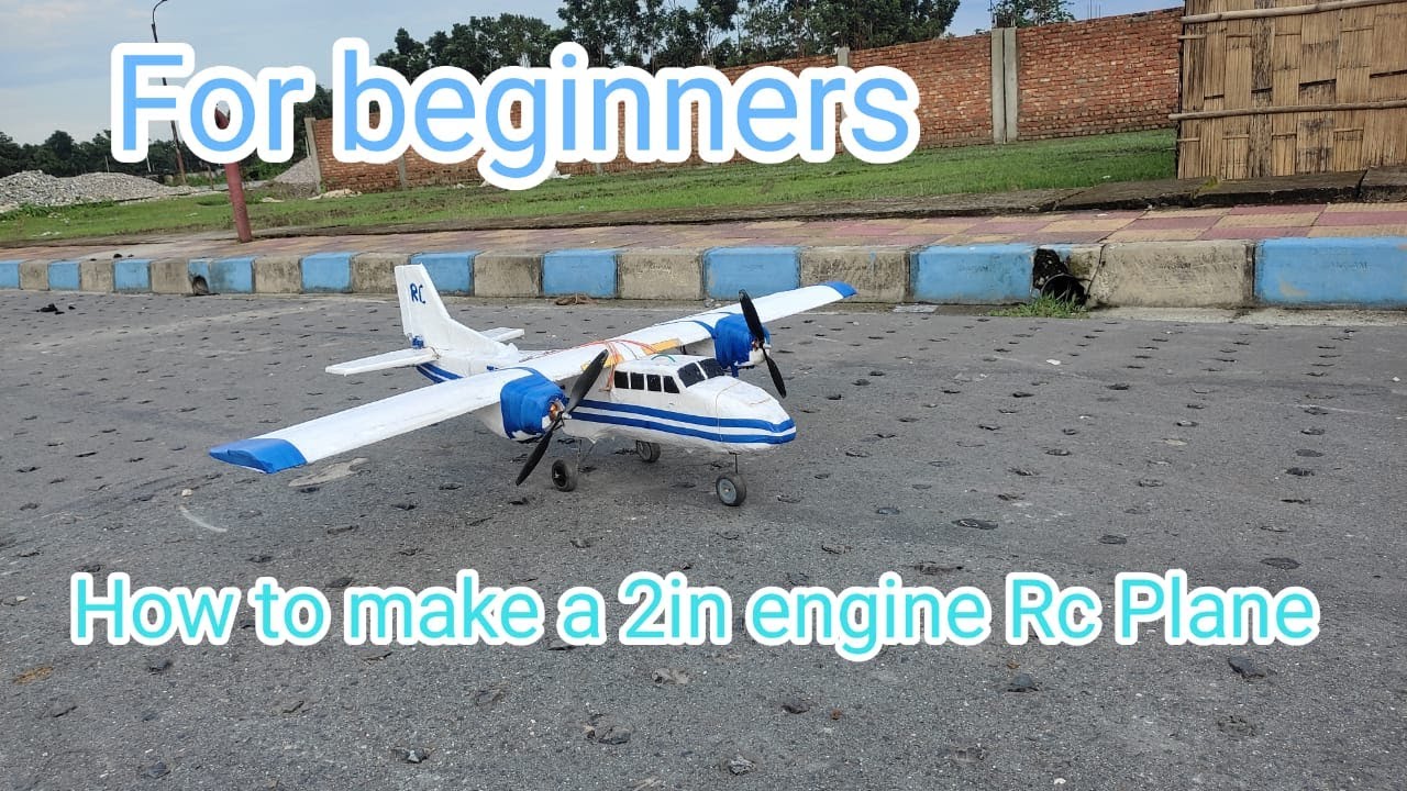 HOW TO MAKE 2IN ENGINE RC PLANE - YouTube