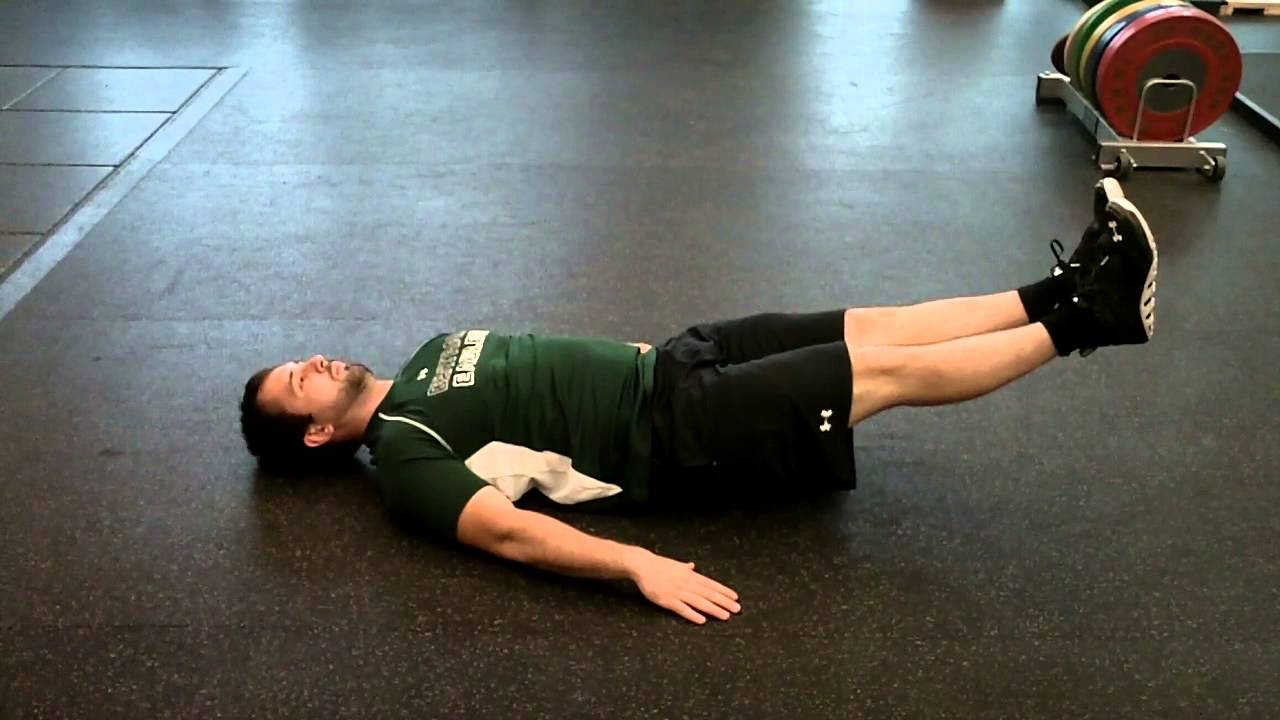 Leg Raise Hold - YouTube