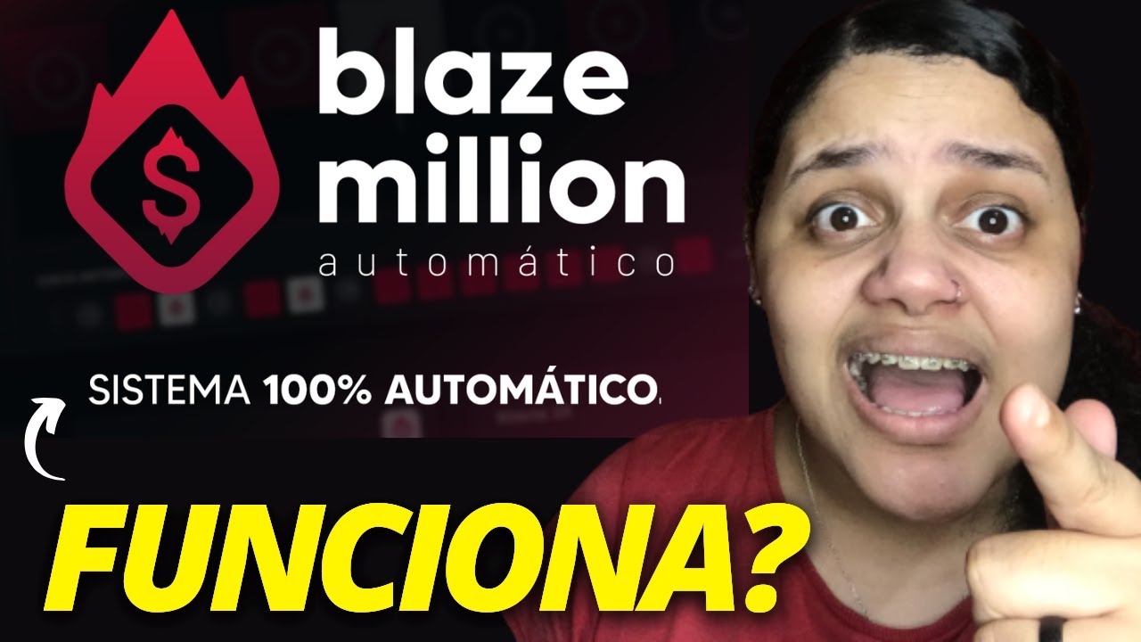 🔴 OPEREI COM BLAZE MILLION AUTOMÁTICO! Funciona? Blaze Million ...