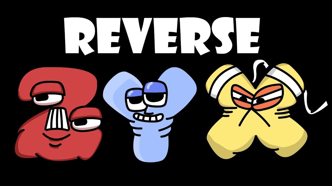 Fat Alphabet Lore But it's Reverse (From Z to A) - YouTube
