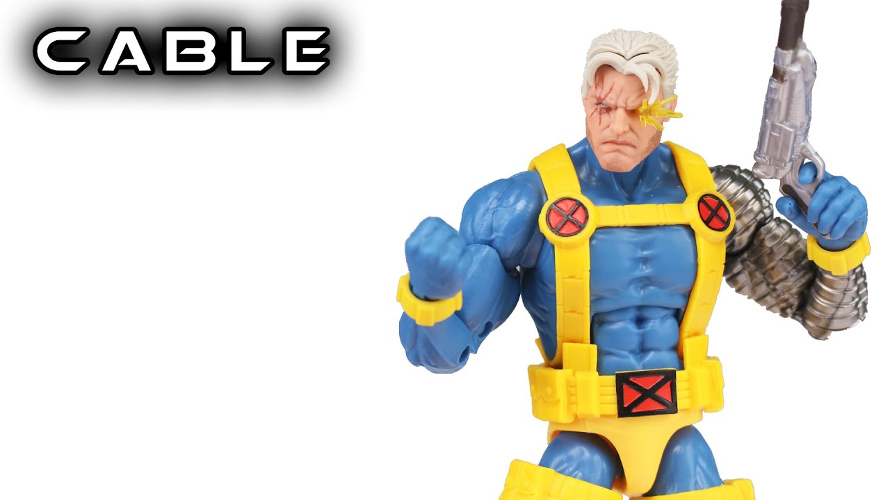 Marvel Legends CABLE X-Men Marvel vs. Capcom Action Figure Review - YouTube