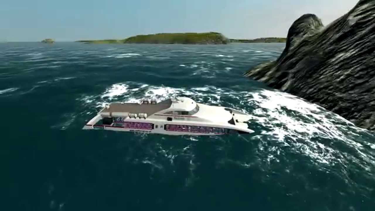Catamaran Ferry Sinking - YouTube