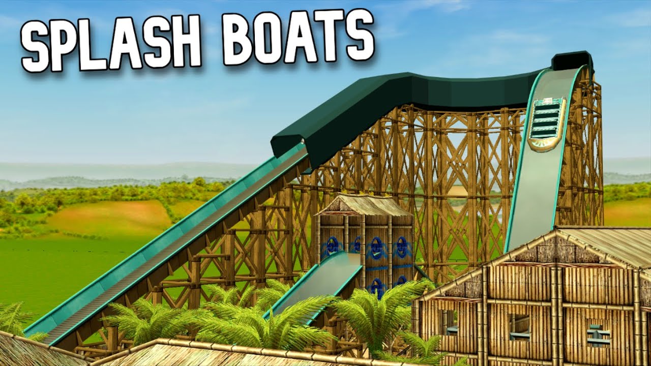 RCT3 Coaster Challenge #53 - Splash Boats - YouTube