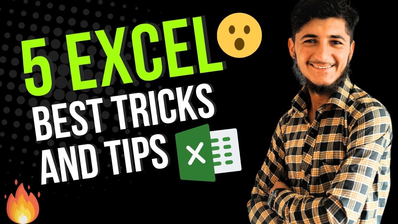 5 Amazing Tricks and Tips in Excel | Advance Excel | Excel - YouTube