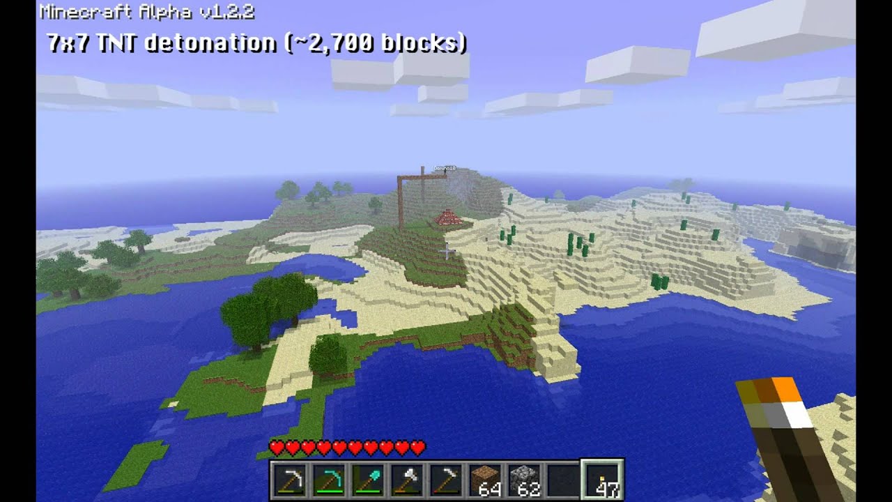 Trinitrotoluene (Minecraft Alpha) - YouTube