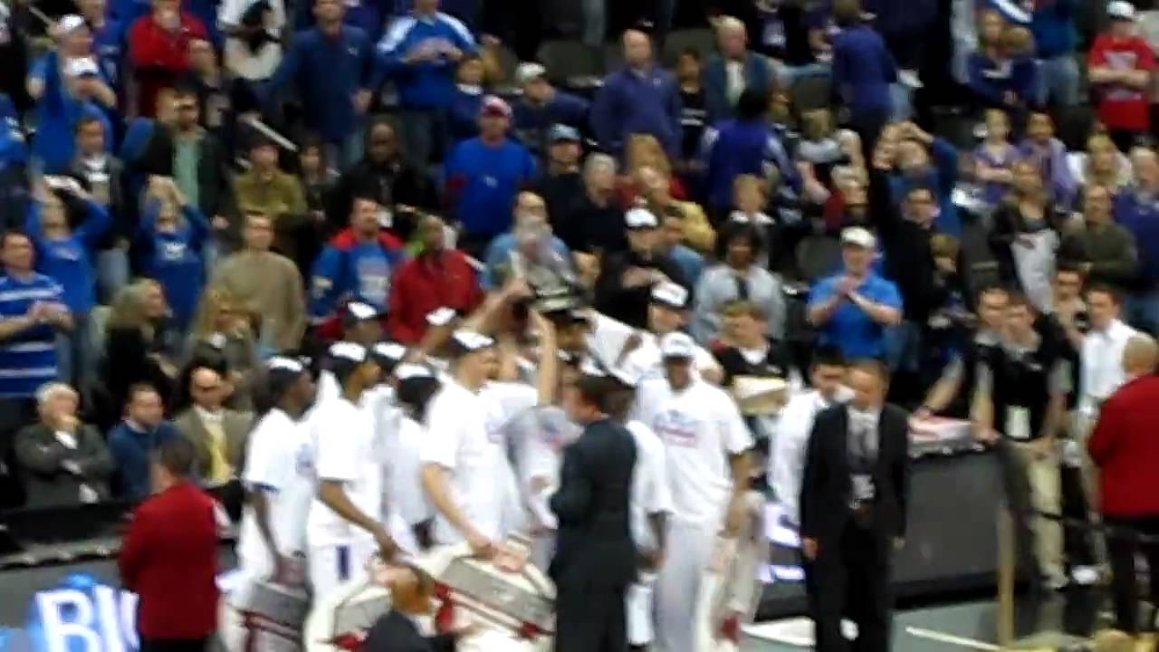 Big 12 Trophy Presentation - YouTube